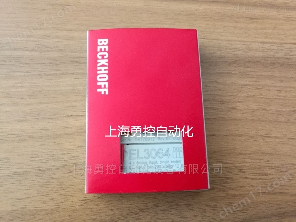IO模块-BECKHOFF EL3064倍福EL3064模块_倍福-上海勇控自动化设备有限公司